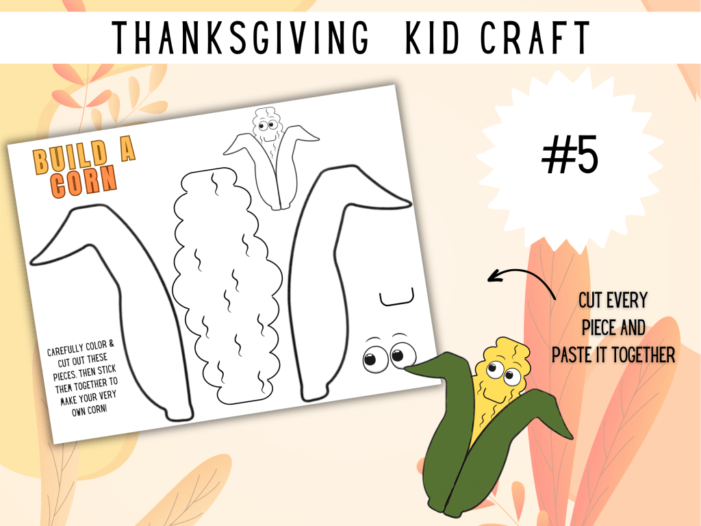 7 Fun Thanksgiving Crafts for Kids - The Character Corner